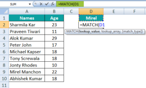 Match Function In Excel - Formula, Examples, How To Use It?