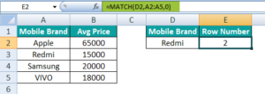 Match Function In Excel - Formula, Examples, How To Use It?