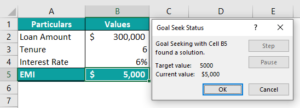 Goal Seek Excel Function - How to Use? (Step by Step Examples)