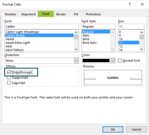 Strikethrough In Excel - Top 6 Methods, Shortcut, How to Remove?