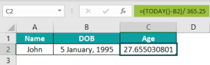 Calculate Age in Excel - Top 3 Methods (Step by Step Examples)