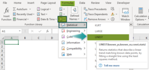 LINEST Excel Function - Formula, Examples, How to Use?