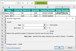 Right Function in Excel - Formula, Examples, How to Use?