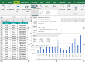 Grouped Bar Chart - Example, Excel Template, How To Create?