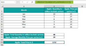 PRODUCT Excel Function - Formula, Examples, How To Use?