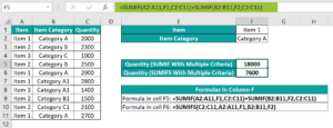 SUMIF With Multiple Criteria - How To Use? (Step by Step Examples)