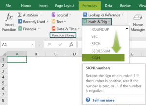 SIGN Excel Function - Formula, Example, How To Use?