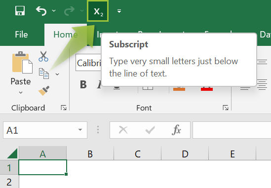Subscript in Excel - Top 4 Methods, Examples, Shortcuts Subscript in Excel - Top 4 Methods, Examples, Shortcuts