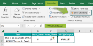 #VALUE! Error In Excel - Examples, How to Find and Fix it?