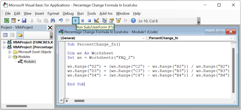 Percentage Change Formula in Excel - Examples, How to Calculate?