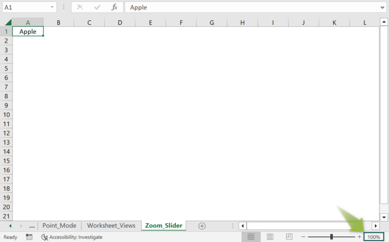 Status Bar In Excel Modes Views Functions How To Customize