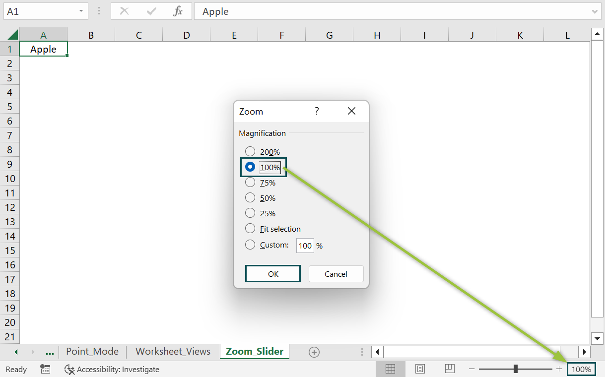 Status Bar In Excel - Modes, Views, Functions, How to Customize? Status Bar In Excel - Modes, Views, Functions, How to Customize?