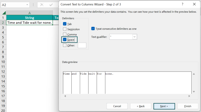 Separate Text in Excel - How to Use? (Step by Step Examples)