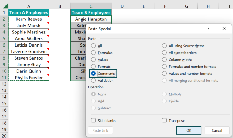 Paste Special in Excel - Top 10 Shortcuts with Examples