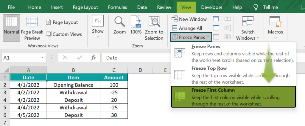 Freeze Panes In Excel - Examples, How to Freeze/Unfreeze?