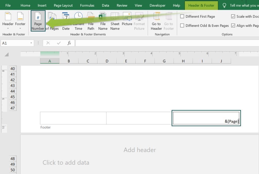Page Numbers In Excel - Examples, How To Add, Insert & Reset?