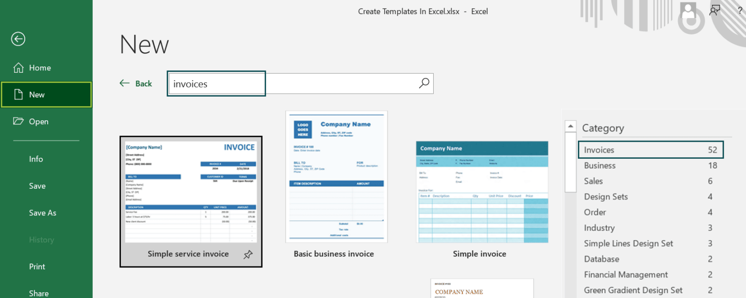 Excel Templates - How To Create, Select & Use Custom Templates?