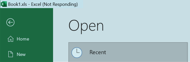 Excel Not Responding - Reasons, Solutions, How to Fix/Save? Excel Not Responding - Reasons, Solutions, How to Fix/Save?