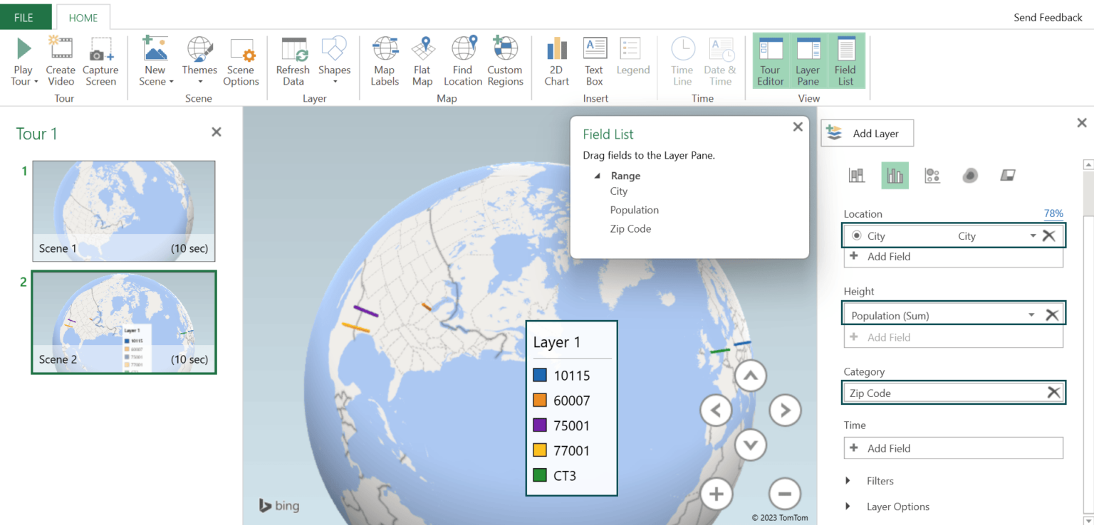 3D Maps In Excel - Definition, Examples, How To Use?
