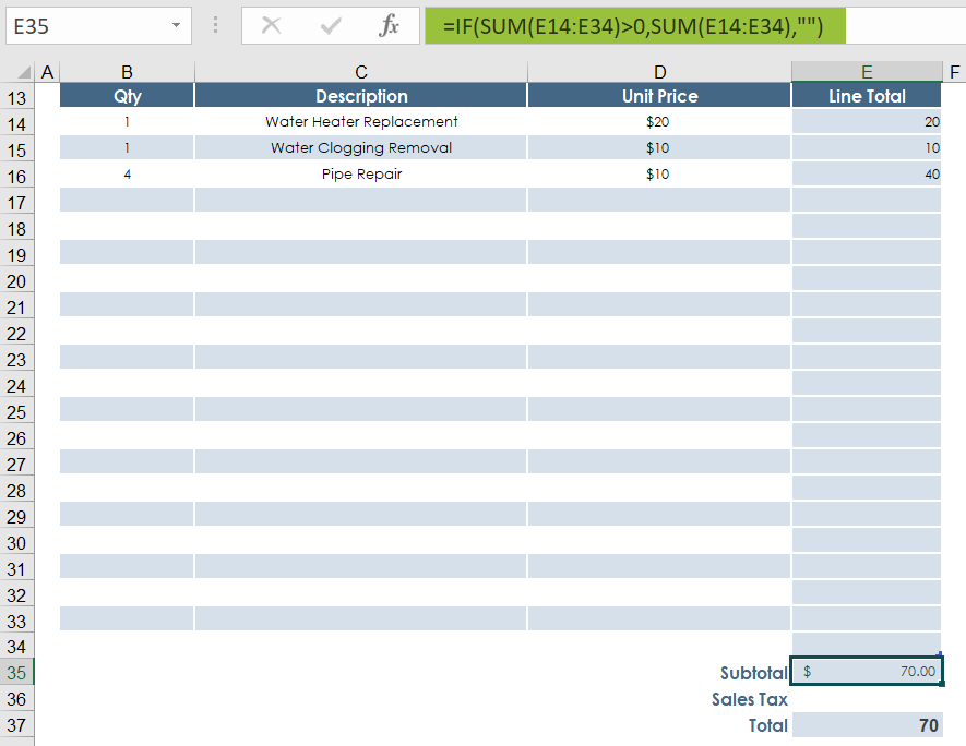 Blank Invoice Excel Template - Explanation, Uses, How to Create?