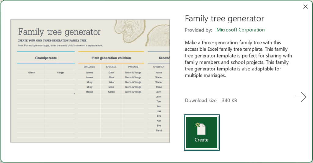 Excel Family Tree Template - Definition, How to Create?