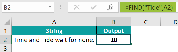 Search for Text in Excel - Formulas, Examples, How to Search?