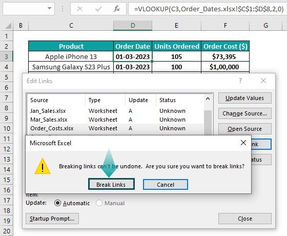 Break Links In Excel - Top 2 Methods (Step by Step Examples) Break Links In Excel - Top 2 Methods (Step by Step Examples)