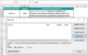 Break Links In Excel - Top 2 Methods (Step by Step Examples)
