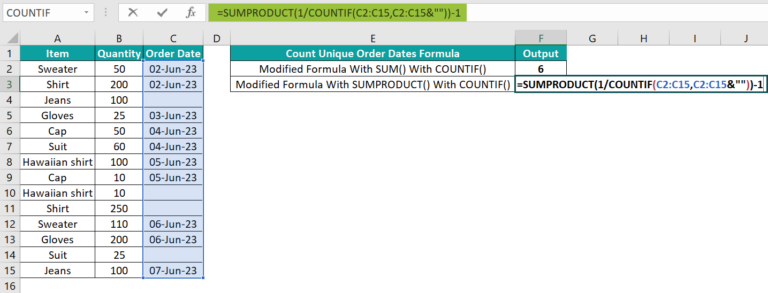 Count Unique Values In Excel - 3 Methods, Examples, How To Do?