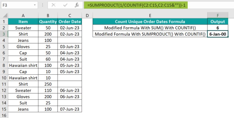 Count Unique Values In Excel - 3 Methods, Examples, How To Do?