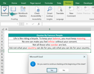 Spell Check In Excel - Examples, Autoc, How To Do / Enable?