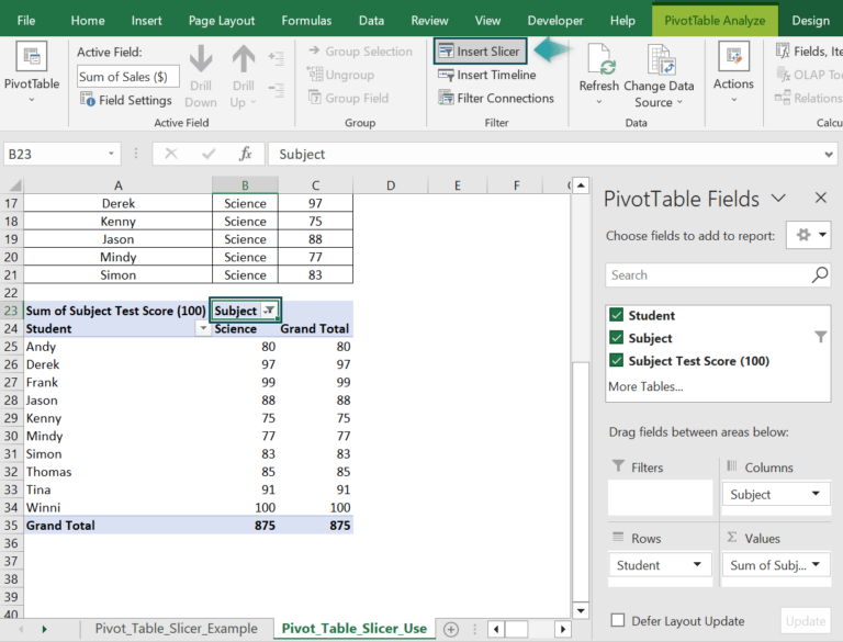 Pivot Table Slicer - Top 2 Methods, Examples, How To Create?