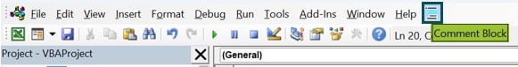VBA Comment Block - Top 3 Ways to Comment with Examples VBA Comment Block - Top 3 Ways to Comment with Examples