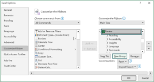 Share An Excel Workbook - How to Handle Changes, Accept/Reject
