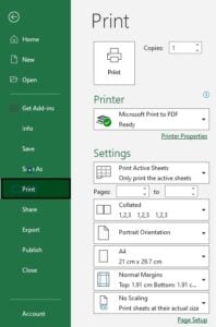 Print In Excel - How to Print Spreadsheet? (Top 12 Useful Tips)