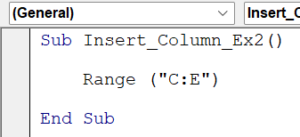 VBA Insert Columns in Excel - Examples, How to Insert Columns?