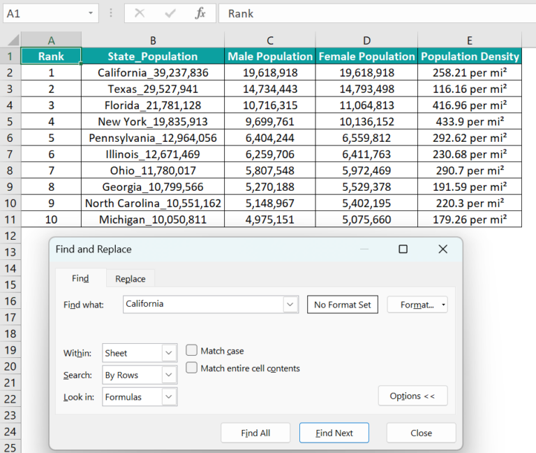 Find And Replace In Excel - Top 3 Methods, Examples, Shortcut