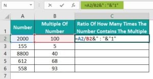 Ratio In Excel Formula - Top 4 Methods, Step by Step Examples