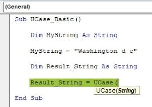 VBA UCase Function - Syntax, Examples, How to Convert Text?