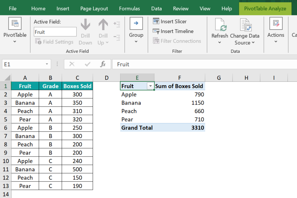 Pivot Table Change Data Source in Excel - How To Locate/Change