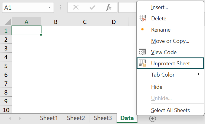 VBA Unprotect Sheet in Excel - Examples, How to Use? VBA Unprotect Sheet in Excel - Examples, How to Use?