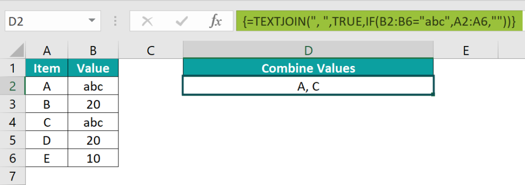 TEXTJOIN IF Excel Function - Examples, How To Combine?