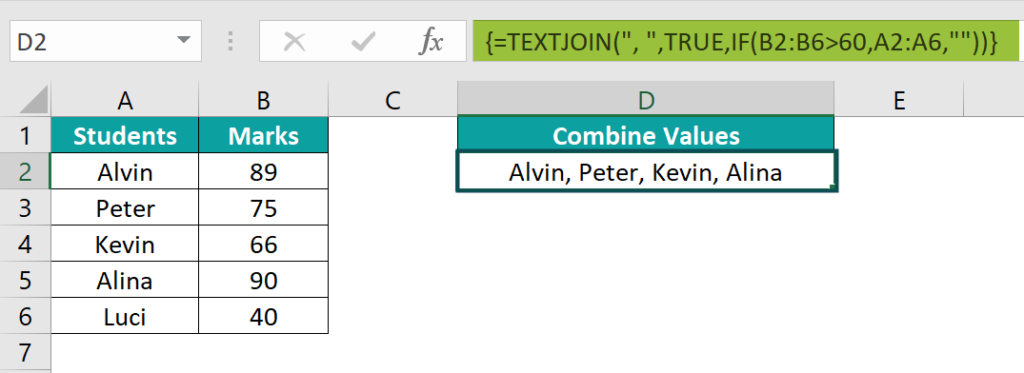 TEXTJOIN IF Excel Function - Examples, How To Combine?