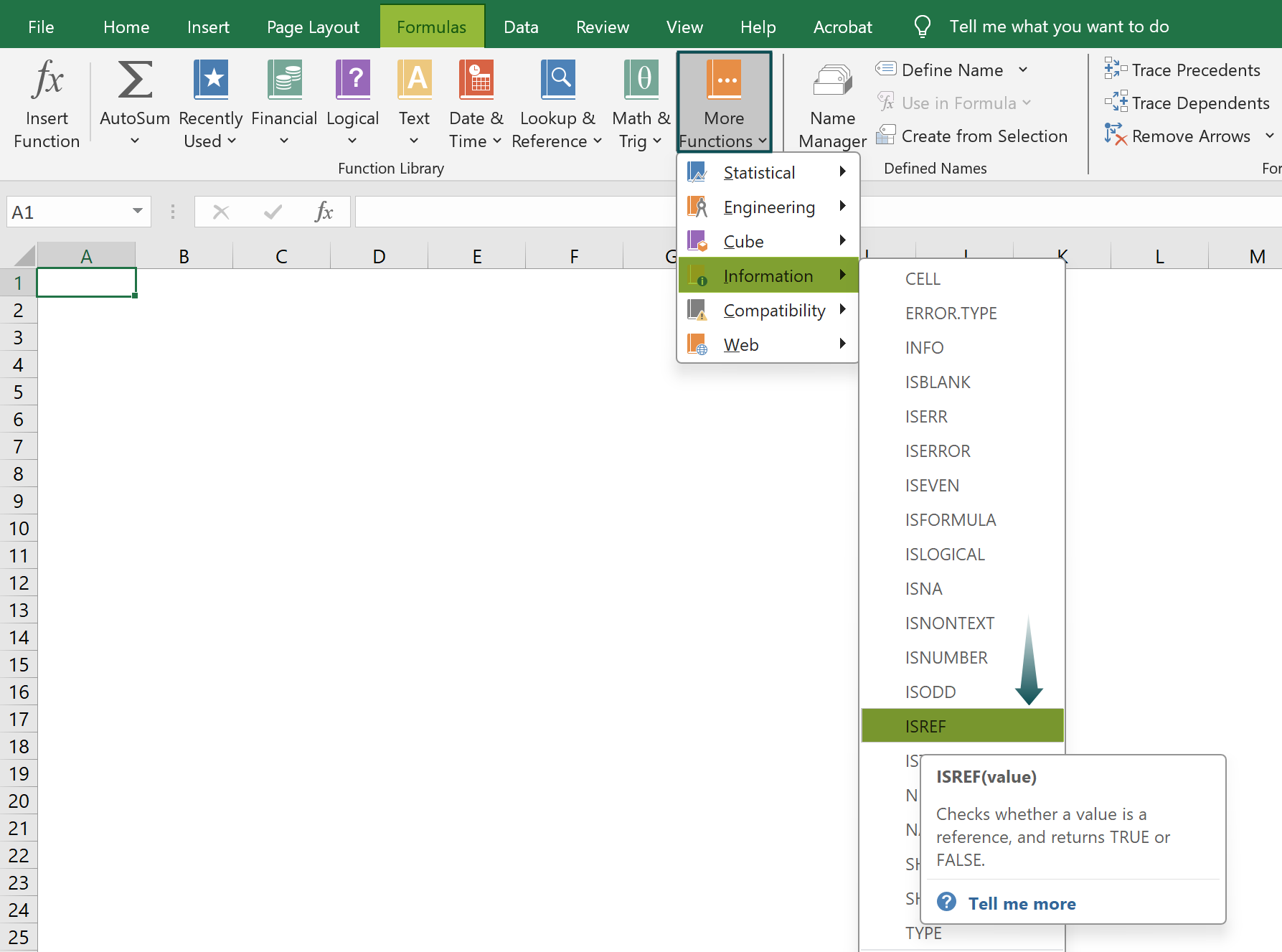 Isref Excel Function Syntax Examples How To Use