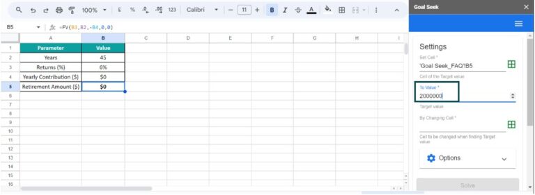 Goal Seek In Google Sheets - What Is It, Examples, How To Use?