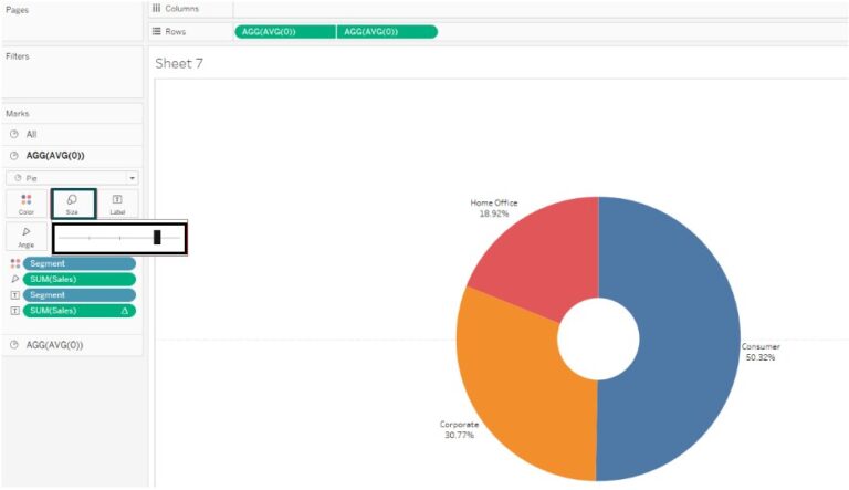Tableau Donut Chart - Features, Examples, How to Create?