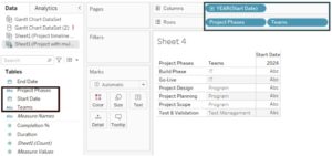 Tableau Gantt Chart - Features, Examples, How to Create?