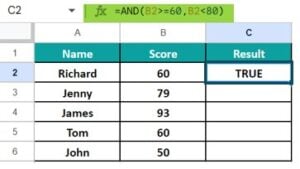 AND Function In Google Sheets - Formula, Operators, How to Use