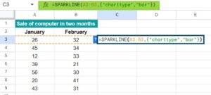 Sparklines in Google Sheets - Types, Examples, How to Insert?