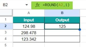 ROUND Google Sheets Function - Formula, Examples, How to Use